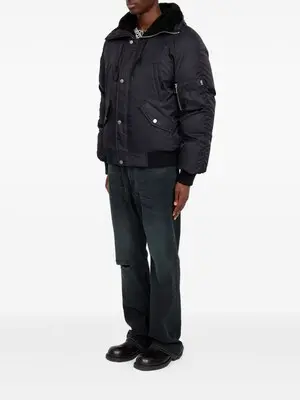 MAISON MARGIELA Hooded Down Puffer Jacket