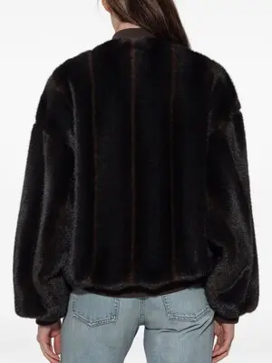 MAISON MARGIELA Faux Fur Jacket