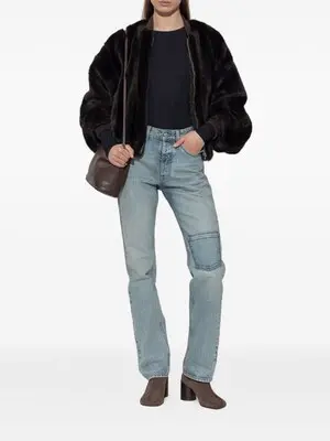 MAISON MARGIELA Faux Fur Jacket