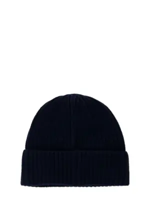 Stone Island Logo Wool Beanie