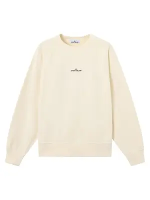 Stone Island Crewneck Sweatshirt - White