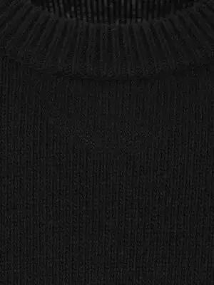 Stone Island Wool Sweater With Logo Patch