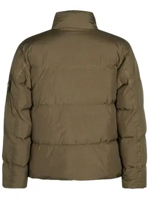 Stone Island Hooded Down Bomber Jacket