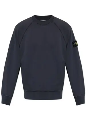 Stone Island Crewneck Sweatshirt - Blue