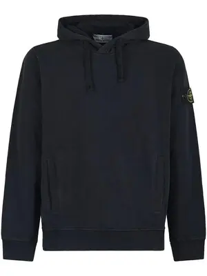 Stone Island Logo Sweatshirt - Black