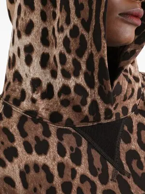 Dolce & Gabbana Leo Print Cotton Hoodie