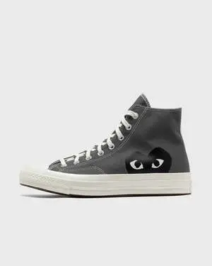 Play Comme Des Garcon High Top Sneakers With Graphic Logo