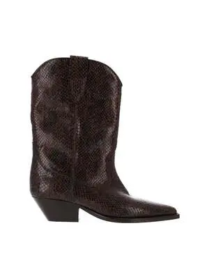 Isabel Marant Étoile Western Pointed Toe Boots - Brown