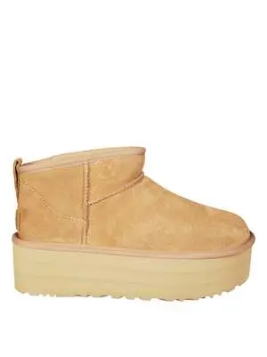 UGG UGG Classic Ultra Mini Platform Boots Marrone