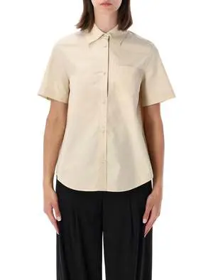 Loewe Short-sleeve Button-up Shirt - Beige