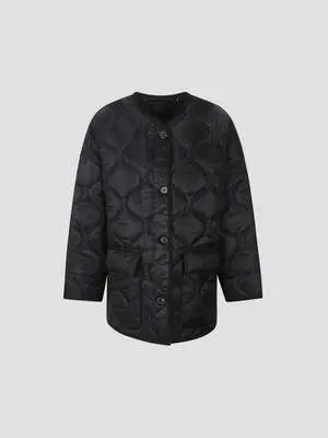 THE FRANKIE SHOP Quilted Jacket - Black