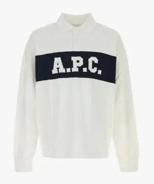 A.p.c. Timeless Polo Shirt - Blanc