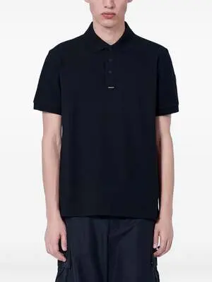 Moncler Short-sleeve Polo Shirt - Black