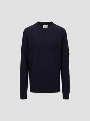 C.P. COMPANY Lens Detail Crewneck Sweater