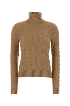 Polo Ralph Lauren Wool-cashmere Blend Sweater - Camel