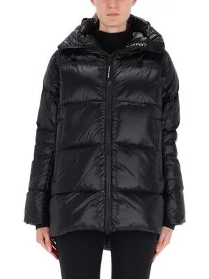 Canada Goose Cypress Padded Jacket With Drawstring Hood - Black