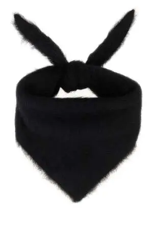 UMA WANG Triangle Scarf - Black