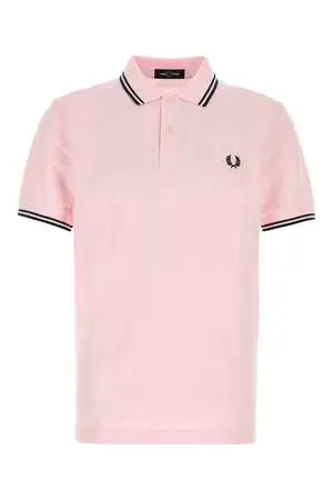 Fred Perry Lightweight Cotton Piqué Polo Shirt For - Pink