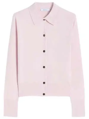 Max Mara Chic Ensemble" Wool Blend Cardigan