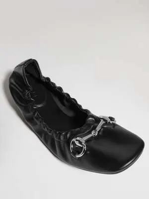 Gucci Soft Calf Leather Horsebit Loafers - Nero