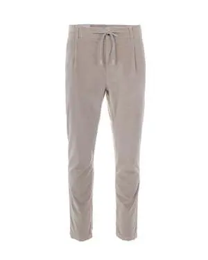 Eleventy Slim Fit Corduroy Drawstring Pants - Sabbia