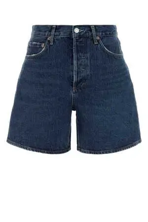 AGOLDE Dame Relaxed Fit Denim Shorts