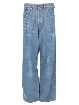 DIESEL® Relaxed Fit Wide-leg Jeans