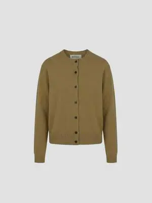 RÓHE Classic Cardigan - Camel