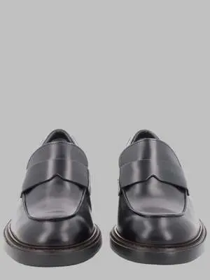 Hogan Leather Penny Loafers