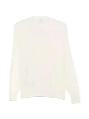 BEYOU Ribbed-trim Sweater