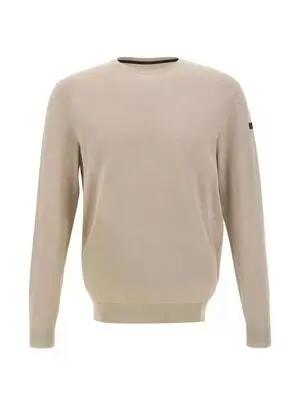 RRD Maxell Logo-patch Fine-knit Top - Neutrals