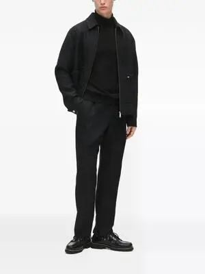 Karl Lagerfeld Bouclé Tailored Pants