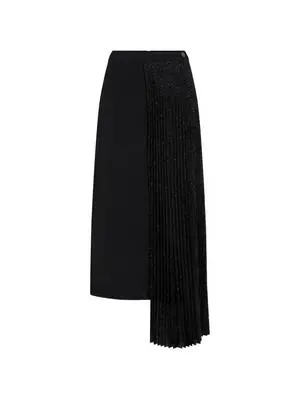 Karl Lagerfeld Asymmetric Sequin Skirt