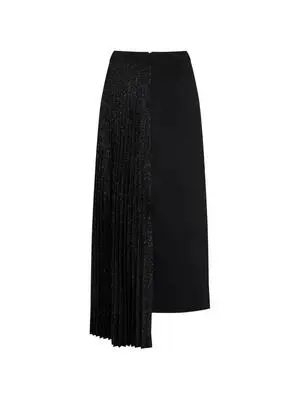 Karl Lagerfeld Asymmetric Sequin Skirt