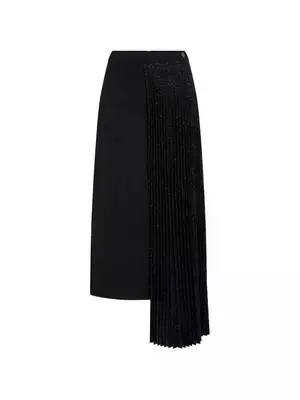 Karl Lagerfeld Asymmetric Sequin Skirt