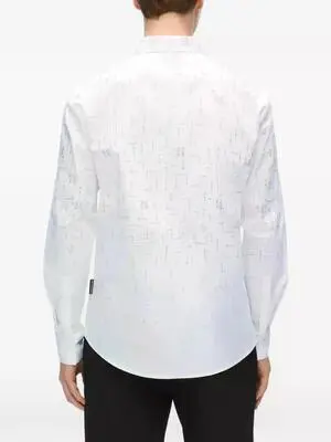 Karl Lagerfeld Monogram Rhinestone Shirt