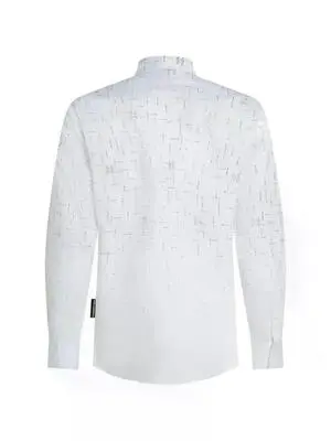 Karl Lagerfeld Monogram Rhinestone Shirt
