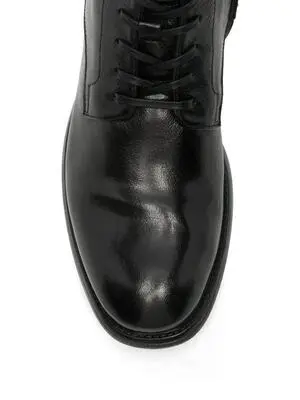 Officine Creative Chronicle Lace-up Side-zip Ankle Boots