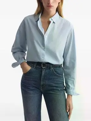 NILI LOTAN Raphael Button-down Shirt In Light Cotton
