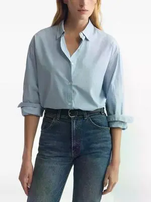 NILI LOTAN Raphael Button-down Shirt In Light Cotton