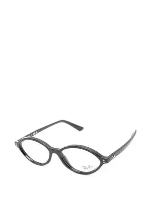 Ray-ban Logo-plaque Cat-eye Glasses