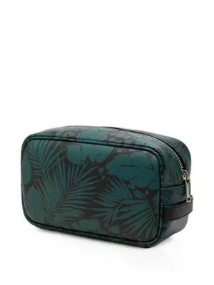 Saint Laurent 2021 Grain De Poudre Tropical Palm Pouch