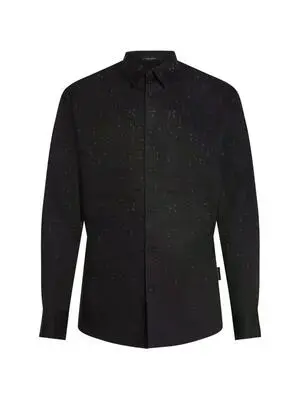 Karl Lagerfeld Monogram Rhinestone Shirt