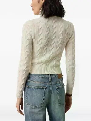 Polo Ralph Lauren Cable Knit Roll-neck Sweater