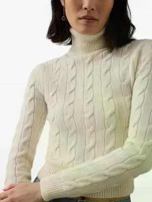 Polo Ralph Lauren Cable Knit Roll-neck Sweater