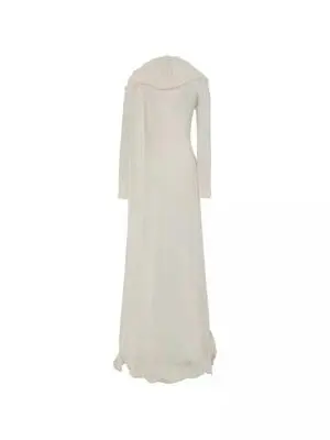 Alberta Ferretti Draped Maxi Dress