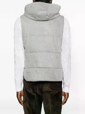 GRAN SASSO Quilted Hooded Gilet