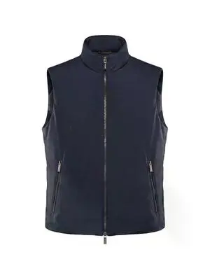 MOORER Zip-up Gilet