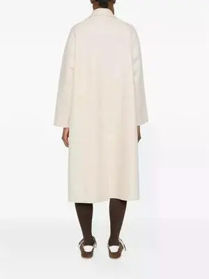 Harris Wharf London Button-fastening Raglan-sleeve Coat