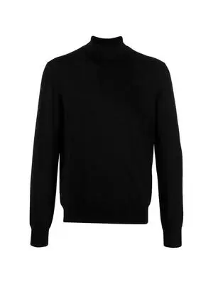 BARBA NAPOLI Roll-neck Sweater - Black